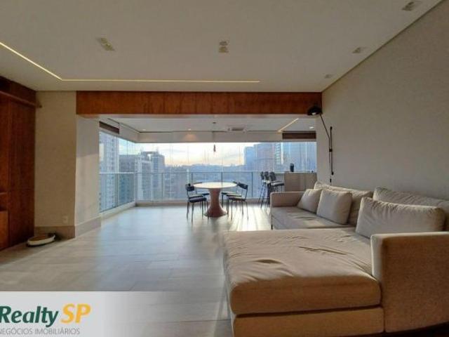 BROOKLIN 130m²/ 3 SUITES /AR COND. EM TODOS OS AMBIENTES / TERRAÇO GOURMET/ 2 VAGAS E LAZER COMPLETO