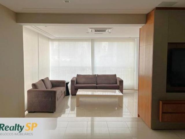 BROOKLIN 205m² / 3 SUÍTES + ESCR / TERRAÇO GOURMET / MOBILIADO / AR COND. / 4 VAGAS / LAZER COMPLETO