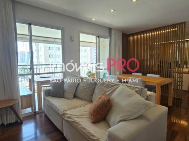 Brooklin Varanda Gourmet 95 m2 2 dormitórios 1 suíte 2 vagas