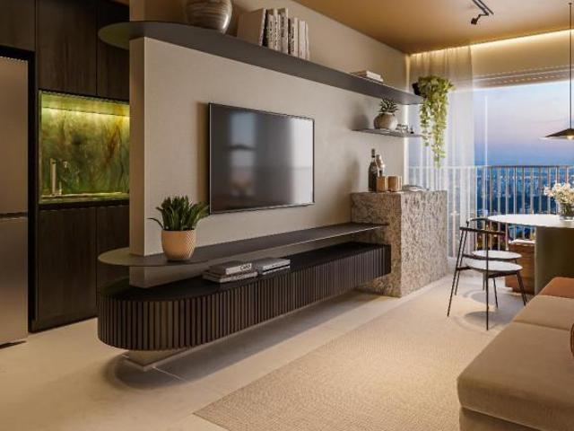Brooklin Apartamento A Venda 2 Dormitórios 61m² 1 Vaga Novo Com Lazer Completo