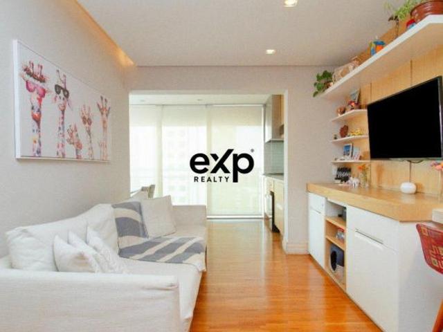 Brooklin | Apartamento à venda 72m² 2 quartos e 1 vaga | Porteira Fechada