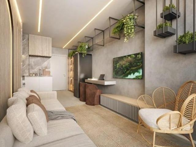 Brooklin Apartamento Studio A Venda 1 Dormitorio 25m² Sem Vagas Novo Pronto