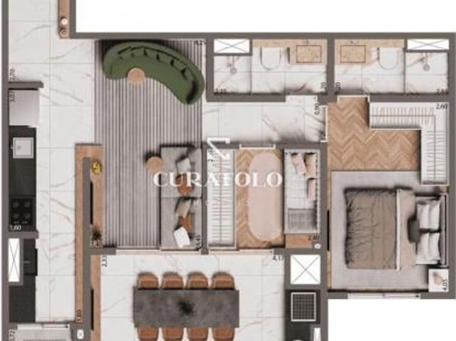 Brooklin Bridge by Cyrela Conforto e Comodidade no Brooklin: Apartamento em obras com 2 Dorms, 1 s