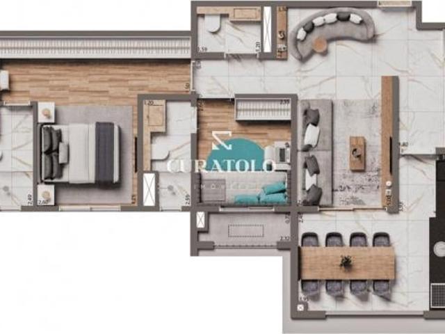 Brooklin Bridge by Cyrela Conforto e Comodidade no Brooklin: Apartamento em obras com 2 Suítes, va