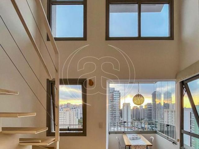 BROOKLIN. STUDIO DUPLEX NOVO. MOBILIADO E DECORADO PRONTO PARA MORAR!