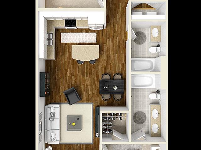 Brookview at Navarre Sound 2 Bedroom Apartment for Rent at 7381 Navarre Pkwy, Navarre, FL 32566 Navarre