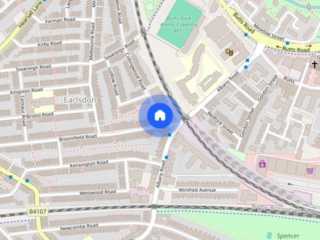 Broomfield Road Earlsdon Coventry