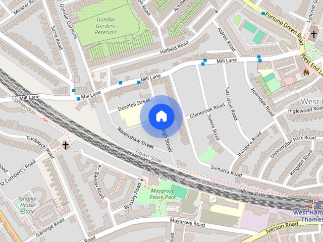 Broomsleigh Street, West Hampstead NW6