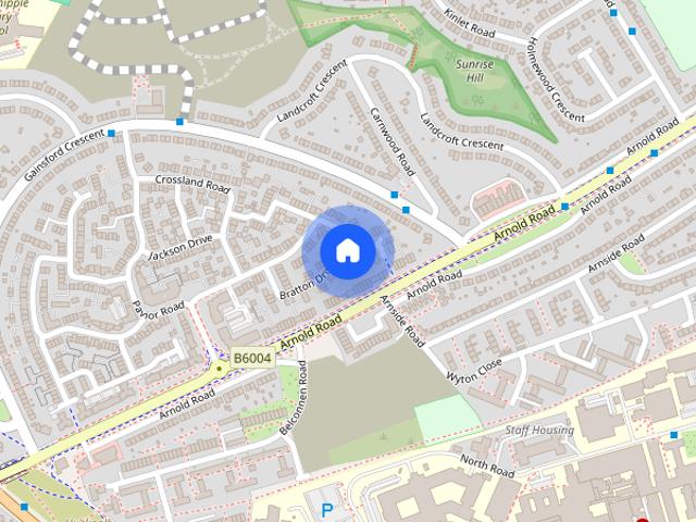 Bratton Drive, Nottingham, Nottinghamshire, NG5 5UL