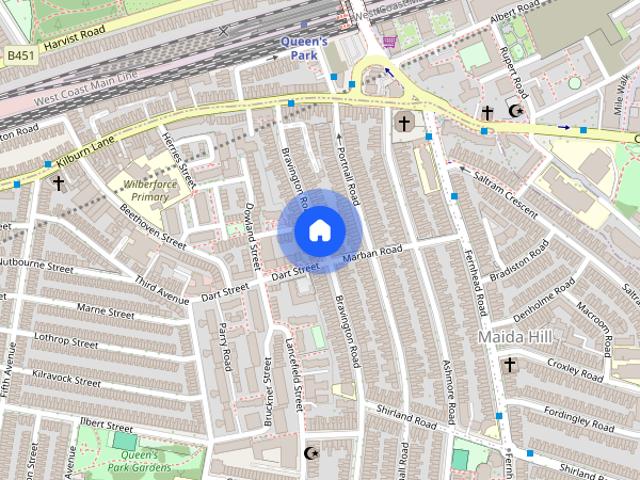Bravington Road, Queens Park, W9
