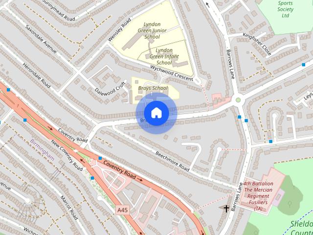 Brays Road, West Midlands, B26