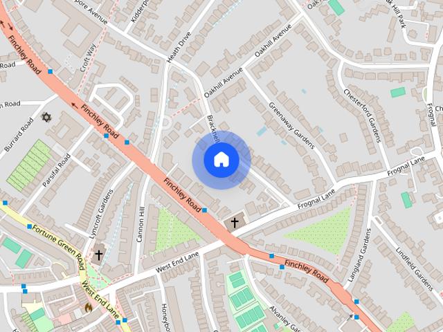 Bracknell Gardens, Hampstead, London, NW3