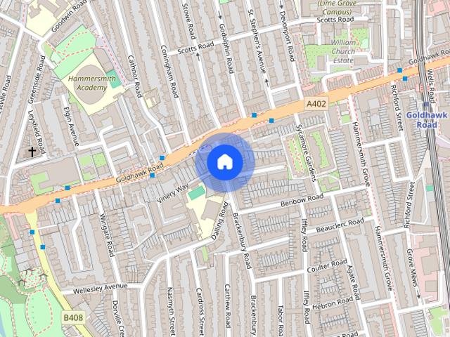 Brackenbury Road, Brackenbury Village, Hammersmith, W6
