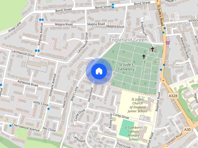 Brackendale Close, Englefield Green, Egham, Surrey, TW20