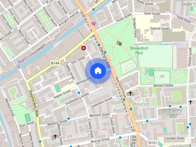 Bracklyn Court, Wimbourne Street, Old Street, N1