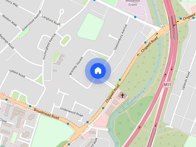 Brackley Square, Woodford Green