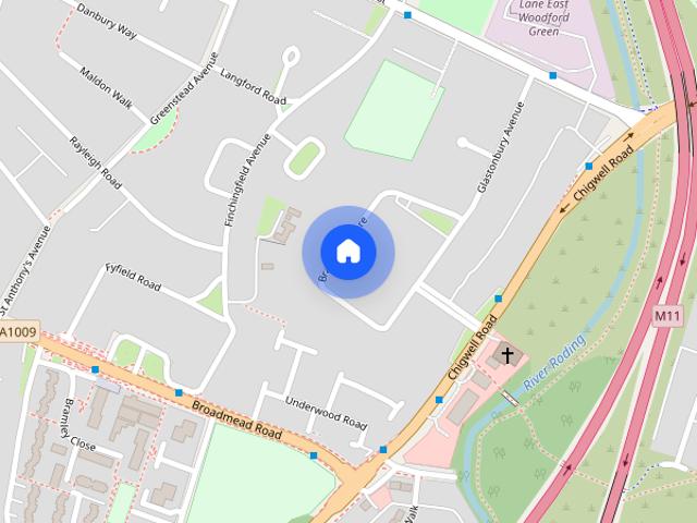 Brackley Square, Woodford Green, IG8