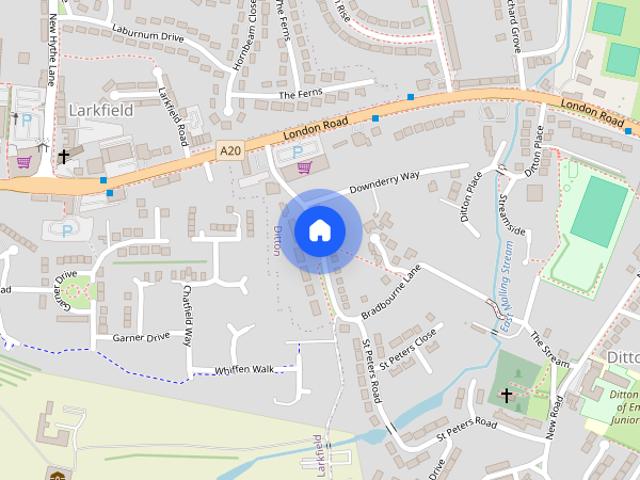 Bradbourne Lane, Ditton, Aylesford, Kent, ME20