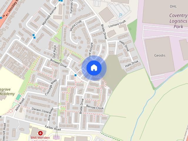 Brade drive, CV2
