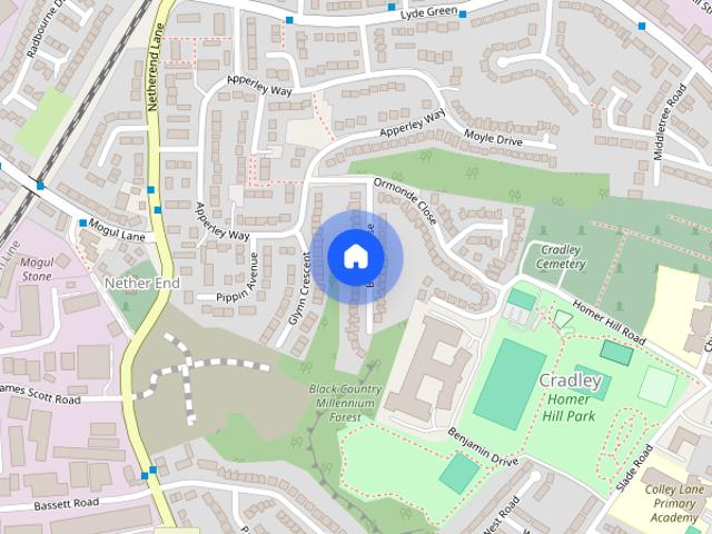 Brades Close, Halesowen, West Midlands, B63