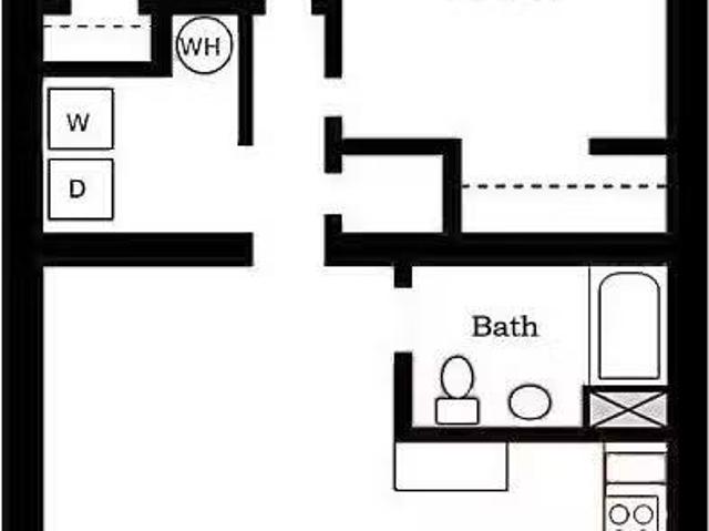 Bradford Pointe Two Bedroom, One Bath