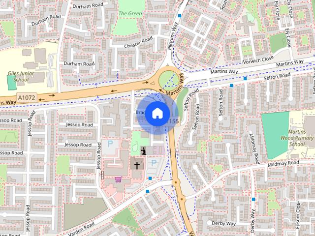 Bradman Way, Stevenage, Hertfordshire