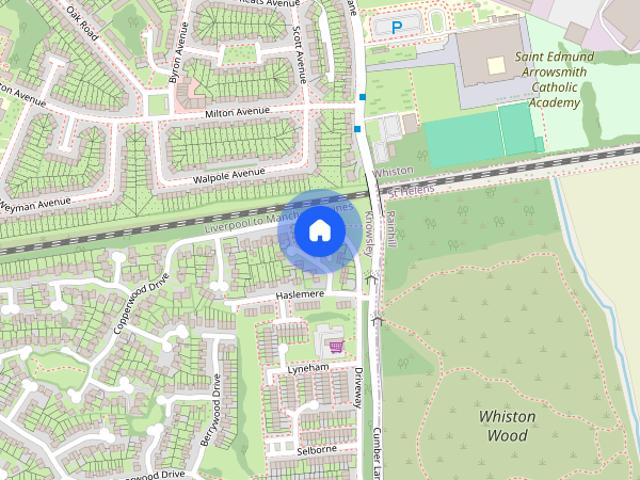Braemar Close, Whiston, Prescot, Merseyside, L35