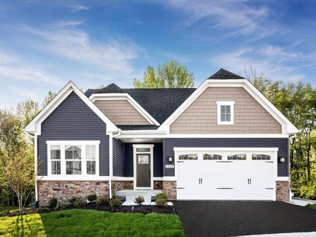 Bramante Ranch with Finished Basement Plan Klein Mills 55+ Community