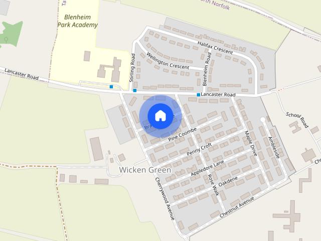 Bramble Close, Wicken Green Village, FAKENHAM