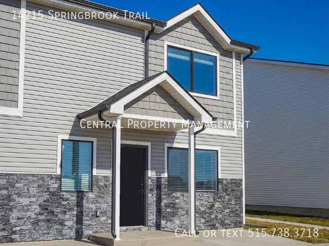 Brand New 3 bedroom townhome in Urbandale