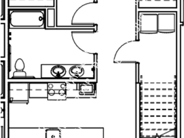 Brand New 2 Bedroom 1 Bath Apartment with Private Entry, Garage & In Unit Laundry