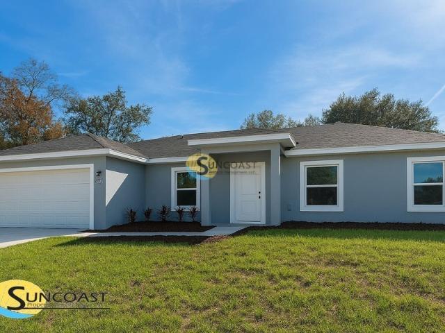 Brand New 4 Bed Home w/ Garage | Citrus Springs 34435