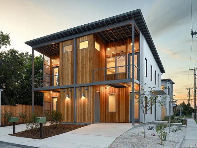Brand new architecturally driven single family home in Denver Heights, only a few blocks from downtown. Contemporary zero lot line home by award winning, local project team nearing completion just southeast of downtown.