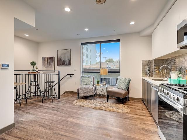 Brand New Building featuring 1 & 2 bedroom Flats & Townhomes!