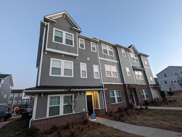 Brand new, energy efficient home! Start your day with a cup of coffee on the back balcony. Inside, the large kitchen island offers great prep or informal dining space.