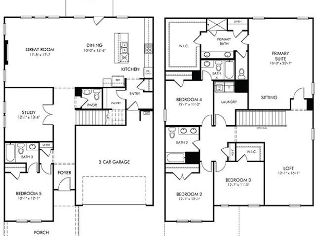 Brand New Home in Braselton, GA. 5 Bed, 4 Bath