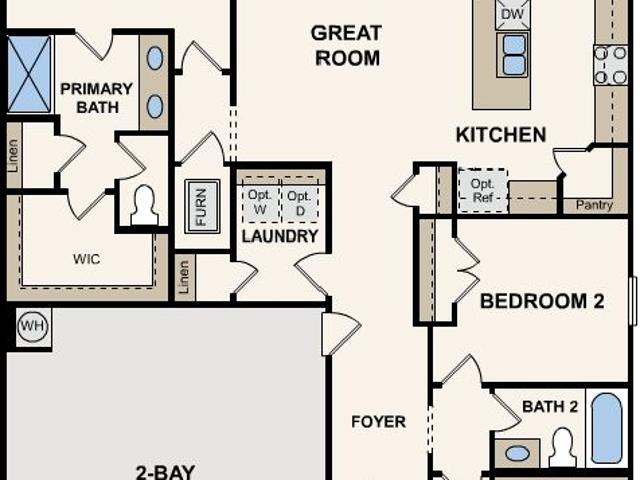 Brand New Home in Bryan, TX. 3 Bed, 2 Bath