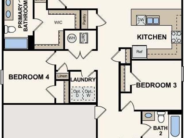 Brand New Home in Dayton, TX. 4 Bed, 2 Bath