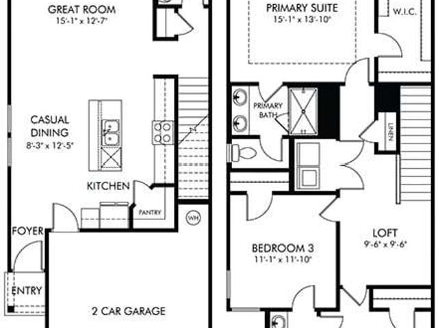 Brand New Home in Fairburn, GA. 3 Bed, 2 Bath