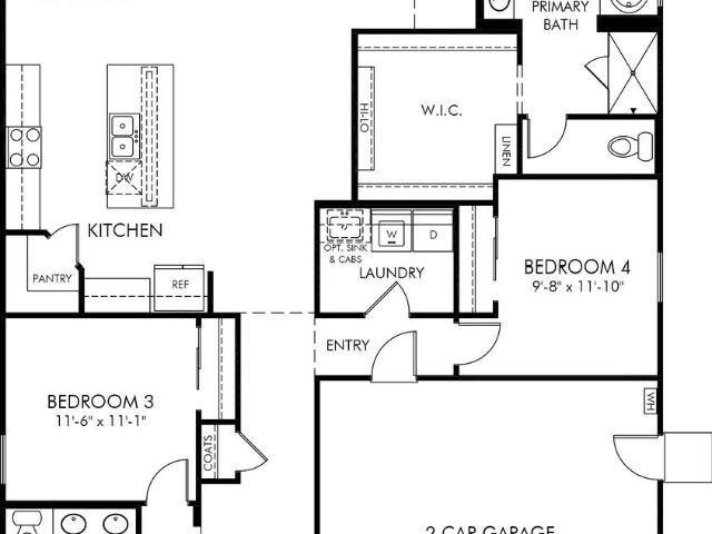 Brand New Home in Goodyear, AZ. 4 Bed, 2 Bath
