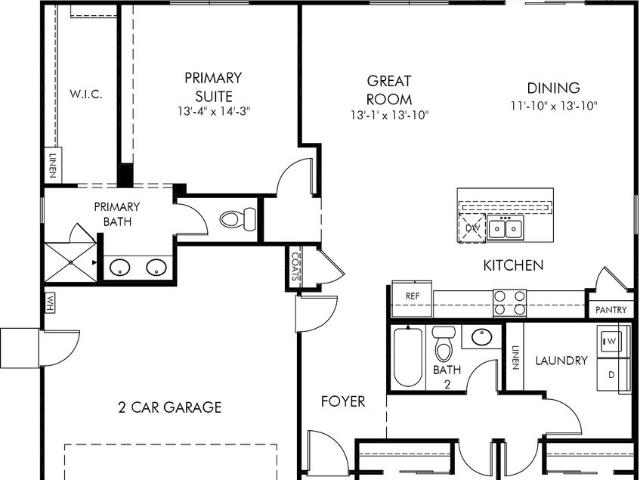 Brand New Home in Goodyear, AZ. 3 Bed, 2 Bath