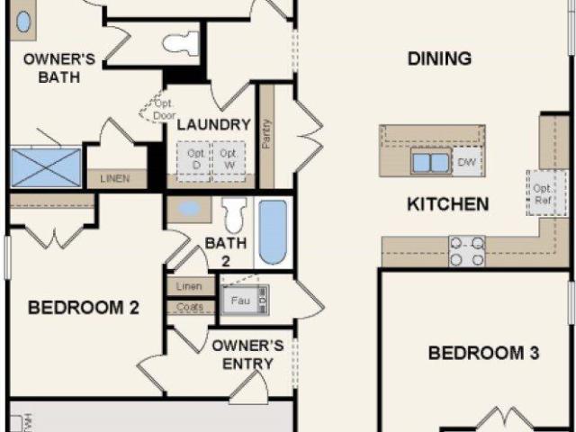 Brand New Home in Hockley, TX. 3 Bed, 3 Bath