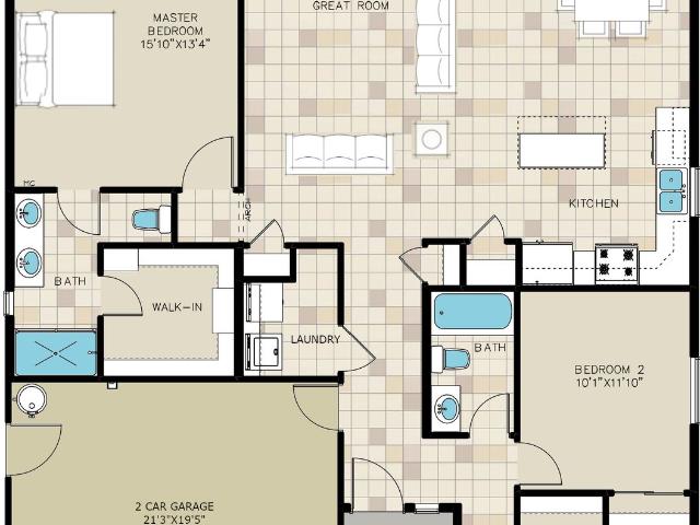 Brand New Home in Kingman, AZ. 3 Bed, 2 Bath