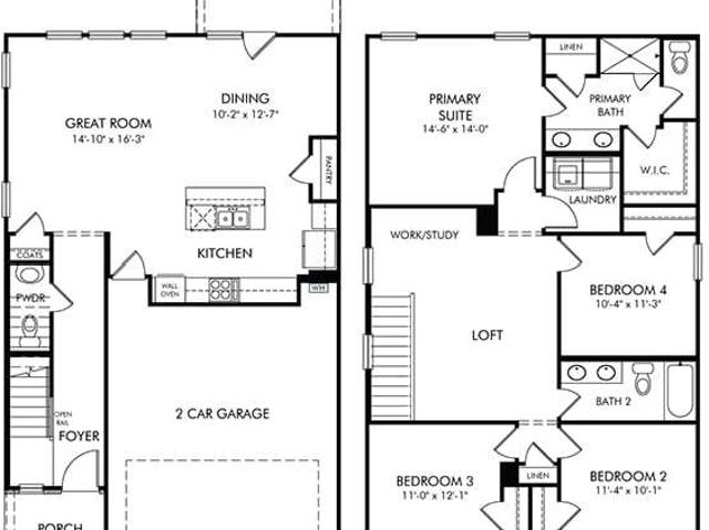 Brand New Home in Lawrenceville, GA. 4 Bed, 2 Bath