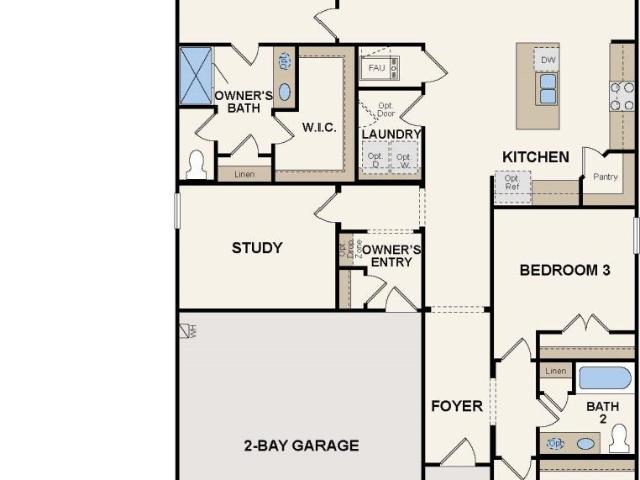 Brand New Home in Montgomery, TX. 3 Bed, 2 Bath