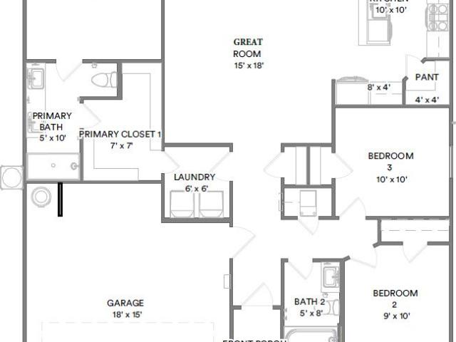 Brand New Home in Ocean Springs, MS. 3 Bed, 2 Bath