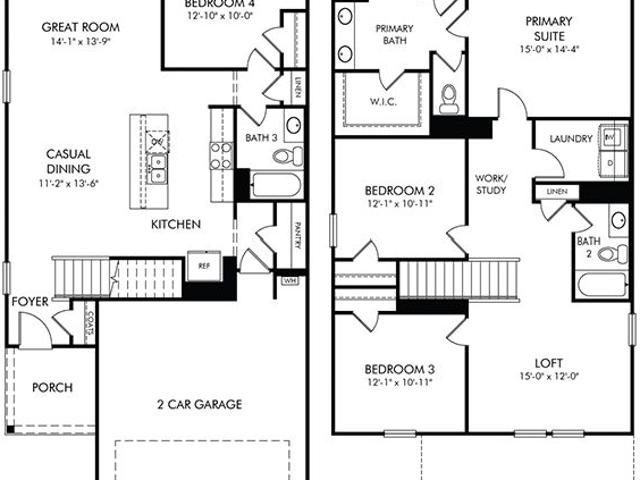 Brand New Home in Piedmont, SC. 4 Bed, 3 Bath