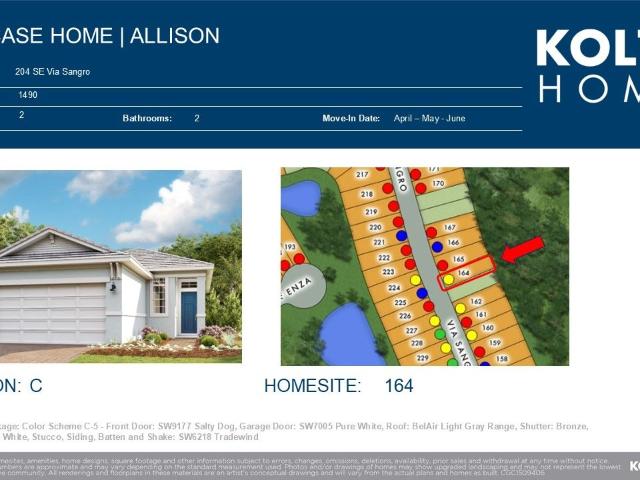 Brand New Home in Port Saint Lucie, FL. 2 Bed, 2 Bath