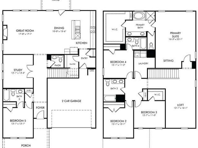 Brand New Home in Powder Springs, GA. 5 Bed, 4 Bath