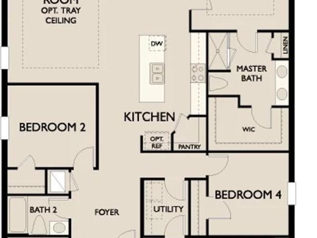 Brand New Home in Saint Cloud, FL. 4 Bed, 2 Bath